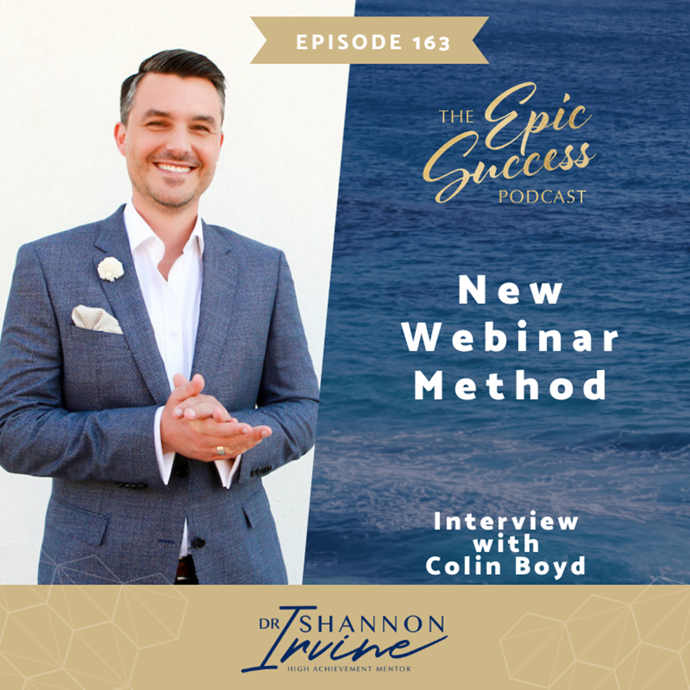New Webinar Method with Colin Boyd - Dr Shannon Irvine